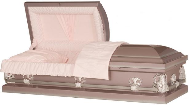 Pink 20 Gauge Steel Casket - Orchid – Casket Gallery